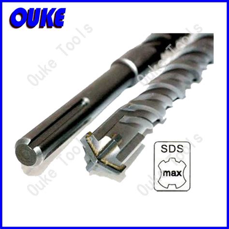 Sds Max Shank Electric Hammer Drill Bits For Concrete Drill Bits And