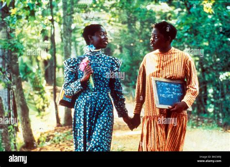 The Color Purple 1985 Akosua Busiadesreta Jackson Cop 005 Stock
