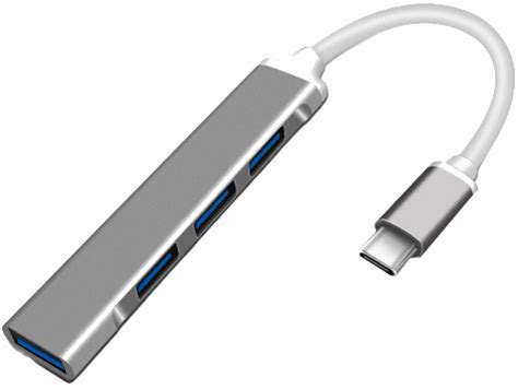 Portable Type C To 4 USB Hub Price In Bangladesh Bdstall