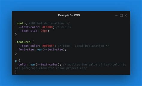 CSS Variables What Are They How To Use Them DEV Community