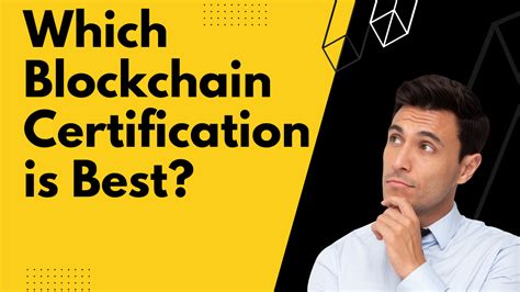 Which Blockchain Certification Is Best Blockchain Institute Of
