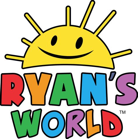 Download Ryans World Logo With A Sun And A Smile Wallpaper