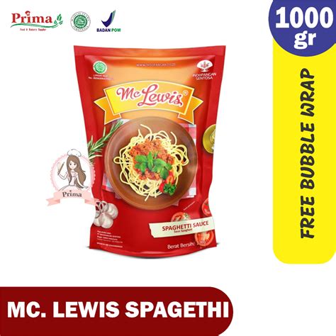Jual Saus Spagethi Lewis Bolognese 1kg Shopee Indonesia