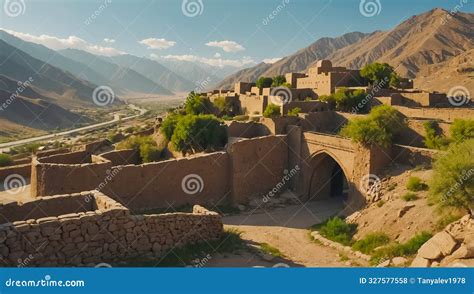 Afghanistan Khyber Pass Stock Illustration Illustration Of History