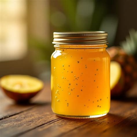 Pineapple Jam Product Label Design Stable Diffusion Online