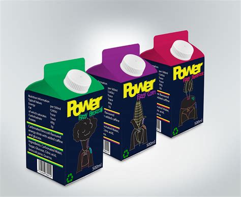 Fizzy Drink Packaging 4 Images Behance