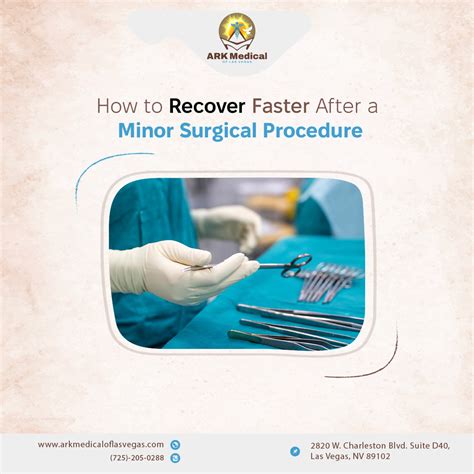 How To Recover Faster After A Minor Surgical Procedure