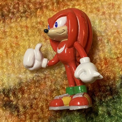 Mavin Sonic The Hedgehog Knuckles Figure Toy Doll Sega Toys 2003 2