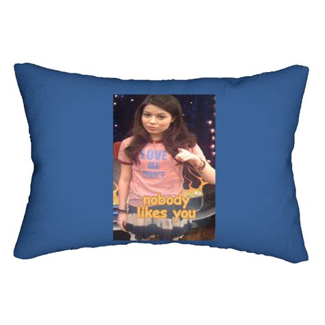Nobody Likes You Miranda Cosgrove Icarly Lumbar Pillows Sold By