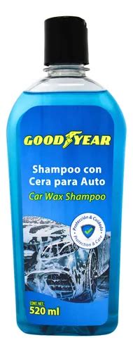 Shampoo Con Cera Para Auto Goodyear 520ml Automotriz Meses Sin Interés