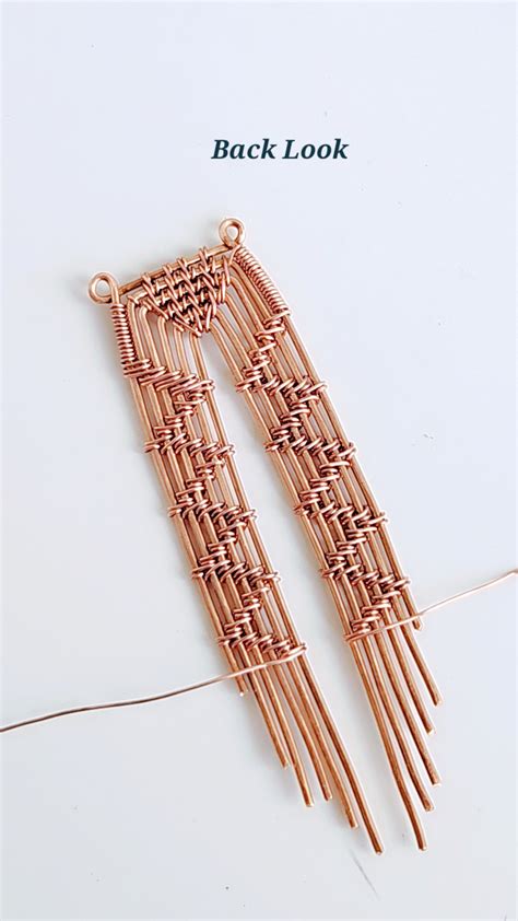 Diy Wire Weave Statement Pendant Intermediate Wire Wrapping Tutorial