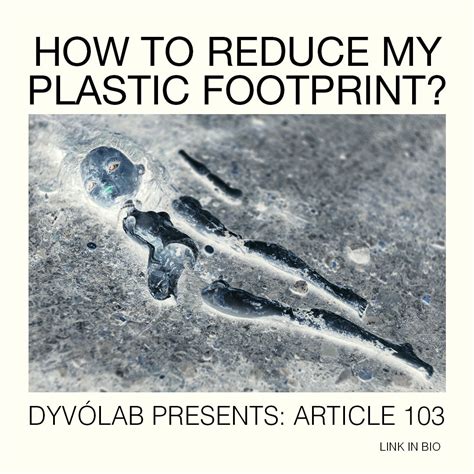 Reducing My Plastic Footprint
