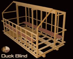 Simple Duck Blind Plans Cheap And Easy Diy Layout Blind Build Wildfowl