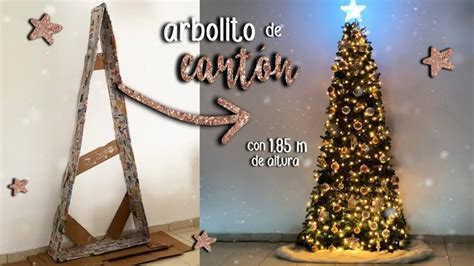 🎄 Árbol De Navidad De CartÓn Grande Paso A Paso Árbol De Navidad En