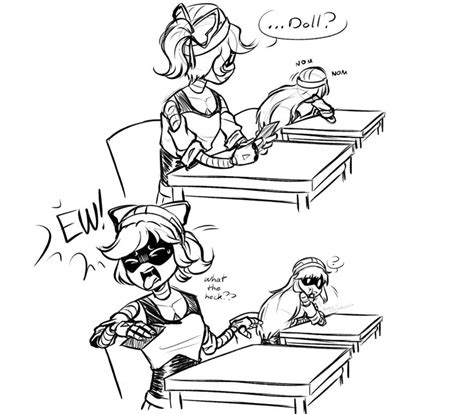 Lizzy Y Doll Heathers The Musical Destiny Comic Drone