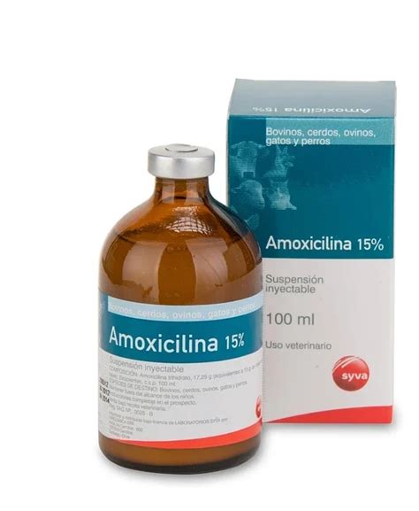 Amoxicilina 15 100 Ml Vet Blanco