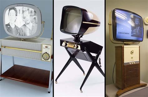 Retro Tv Set Rare Historical Photos