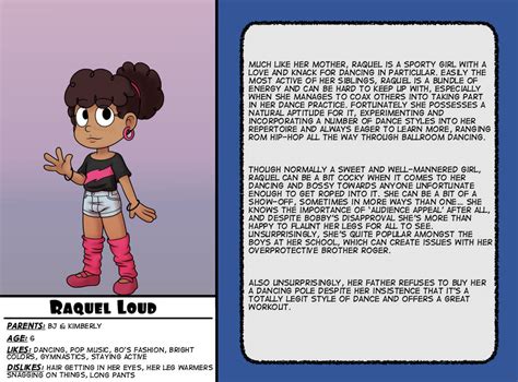 Raquel Loud Profile By Trillhouselh On Deviantart