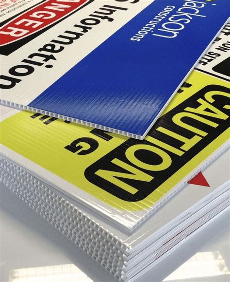 Coroplast Print Printshape Llc