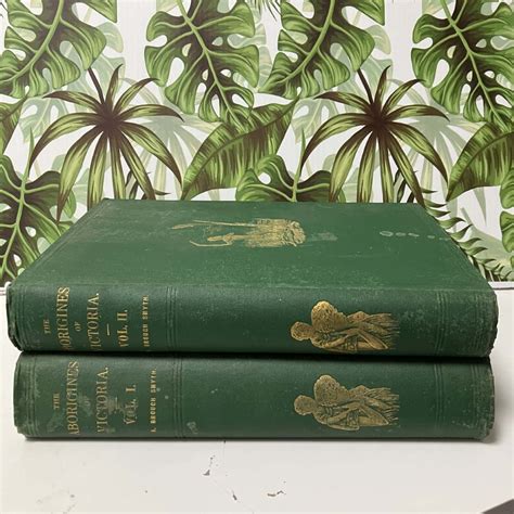 The Aborigines Of Victoria Vol 1 And 2 R Brough Smyth Hardcover 1878 S