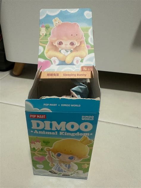 Dimoo Animal Kingdom Sleeping Bunny Hobbies And Toys Toys And Games On