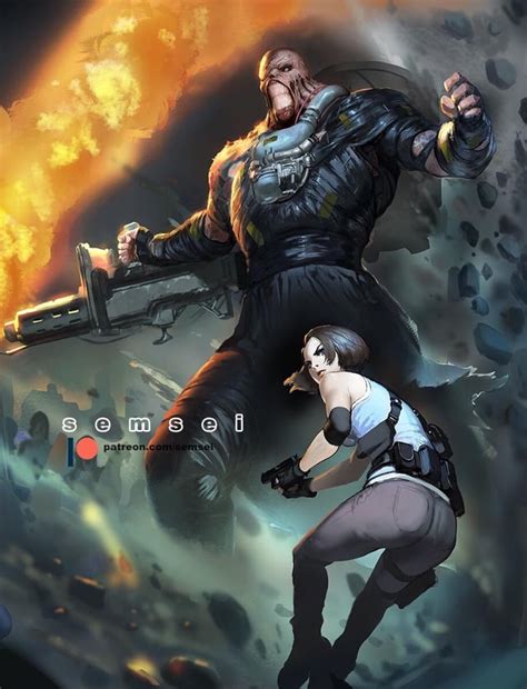 Jill And Nemesis Semsei Rresidentevil