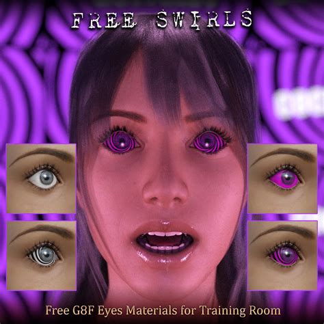 Free G8f Hypno Eyes Swirls Free Daz Content By Pawngame