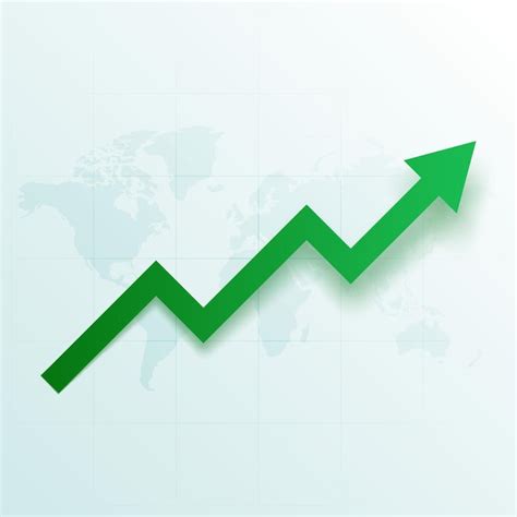 Growth Arrow Chart Vectors And Illustrations For Free Download Freepik