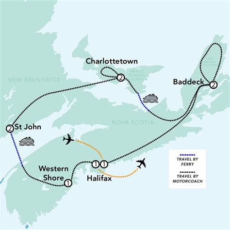Nova Scotia And Prince Edward Island — Bluebird Guided Tours