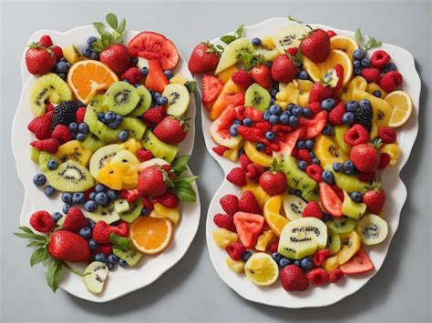 Premium Photo Fruit Plate