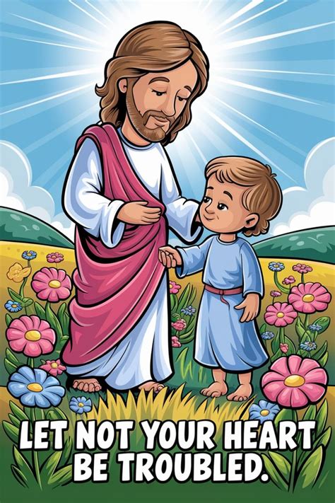 Let Not Your Heart Be Troubled Jesus Comfort Jesus Quotes Faith