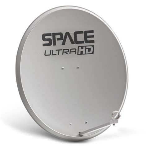 Space Tv Ultra Hd 80cm Offset Steel Satellite Dish Dstv Approved