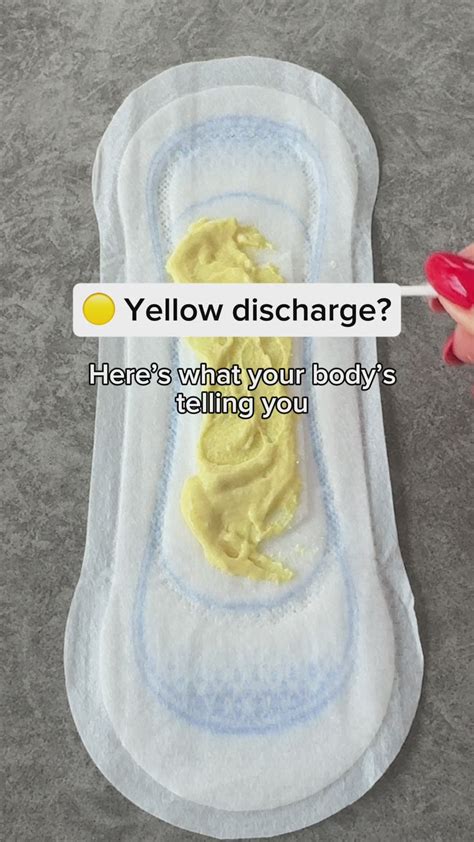 Yellow Vaginal Discharge What It Means Happy V