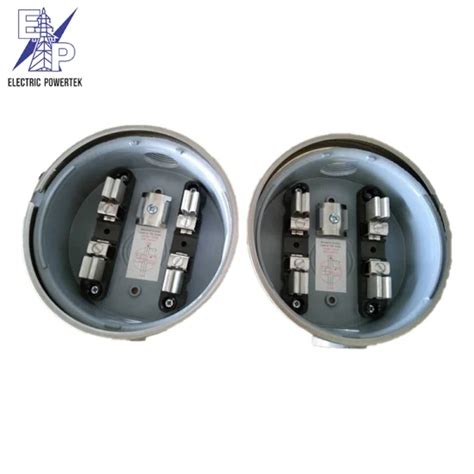Electrical Round Energy Meter Base Meter Socket Base Wall Meter Socket Meter Base And Energy