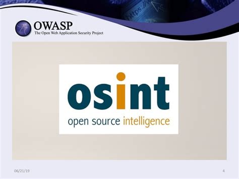 Owasp Osint Presentation By Adam Nurudini Ppt Internet Computing