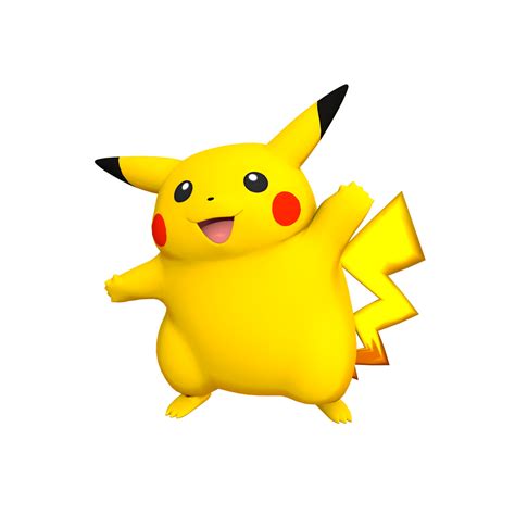 Classic Pikachu Yellow Jp Render By Bandicootbrawl96 On Deviantart