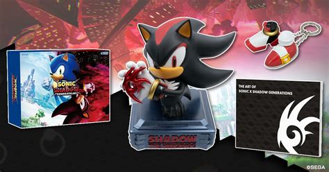 Japanese Sonic X Shadow Generations Collectors Edition Comes Complete