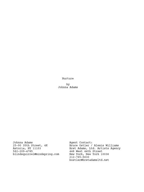 Adams Johnna Nurture Pdf