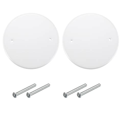 Ownmy 2 Packs 5 Inch Ceiling Cover Plates Metal Ceiling