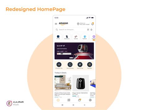 Amazon Application Redesigned Behance