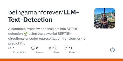 Github Beingamanforeverllm Text Detection A Complete Overview And Insights Into Ai Text