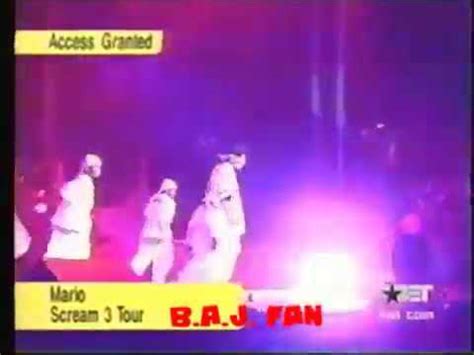 Mario And B2k On 106 And Park 2002 Scream Tour Youtube