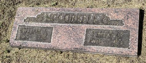 William Andrew Mccorkell 1876 1954 Find A Grave Memorial