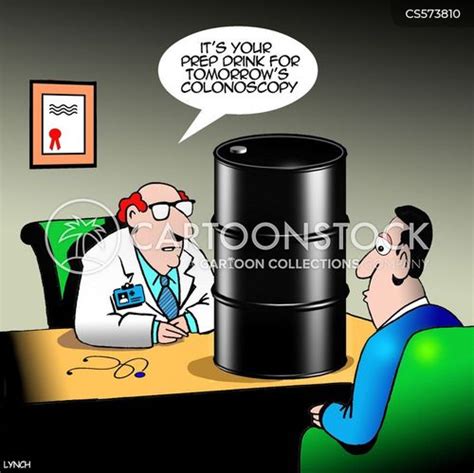 Cartoon Colonoscopy Scope