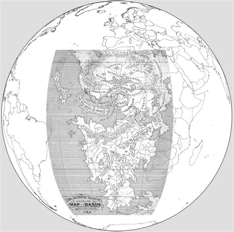 I Re Projected The Map Of Scadrial In Tlm To An Orthographic Map With