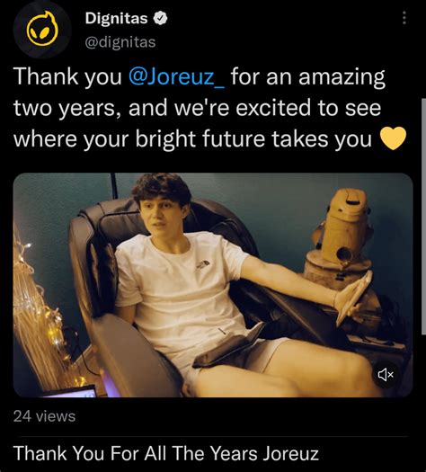 Dignitas Bids Farewell To Joreuz R Rocketleagueesports