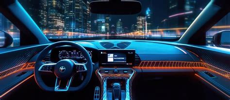 Empty Cockpit Of Vehicle Premium Ai Generated Image