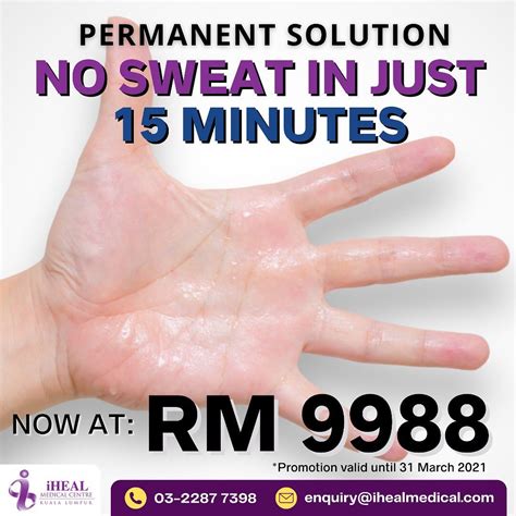 Hyperhidrosis Surgery Is The Iheal Medical Centre