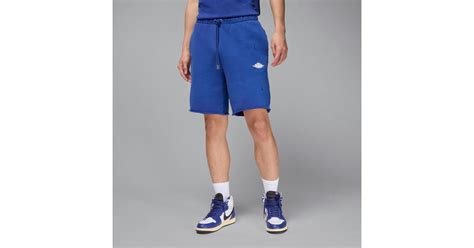 Nike Nike Air Rare Air French Terry Shorts In Blue For Men Lyst