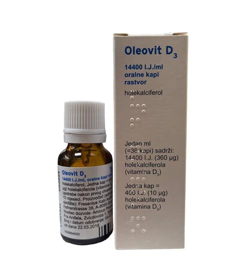 7 Najčešćih Nuspojava Kod Oleovit D3 Kapi Bitne Informacije